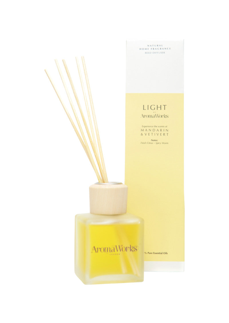 AromaWorks Light Reed Diffuser Mandarin and Vetivert 100ml ...