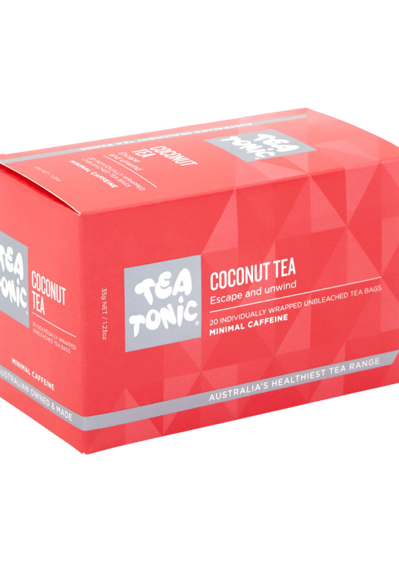 Tea Tonic Coconut Tea x 20 Tea Bags – AustralianHealthFoods.com
