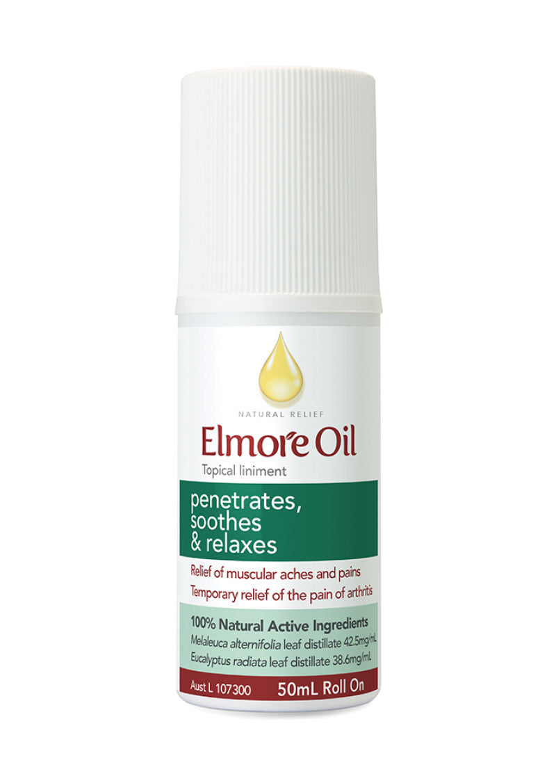 Elmore Oil Nat Relf Topical Liniment Anti Inflam RollOn 50ml ...