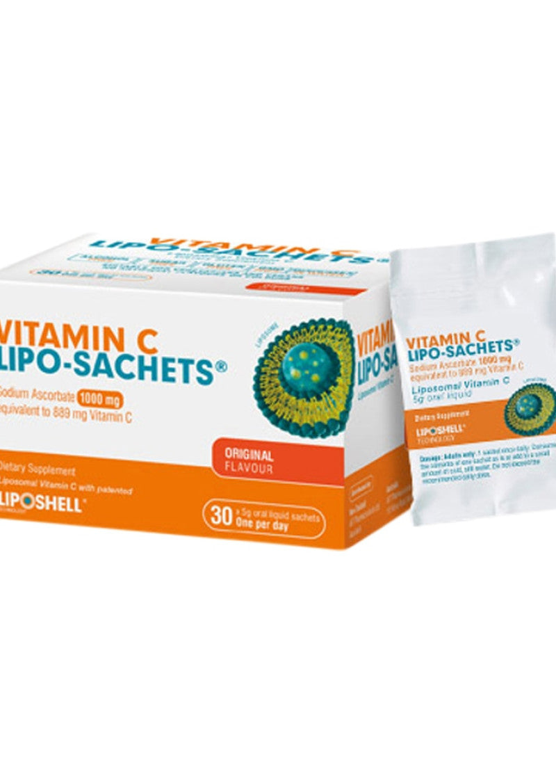 Lipo Sachets Vitamin C Original Sachets 5g x 30 Pk – AustralianHealthFoods.com