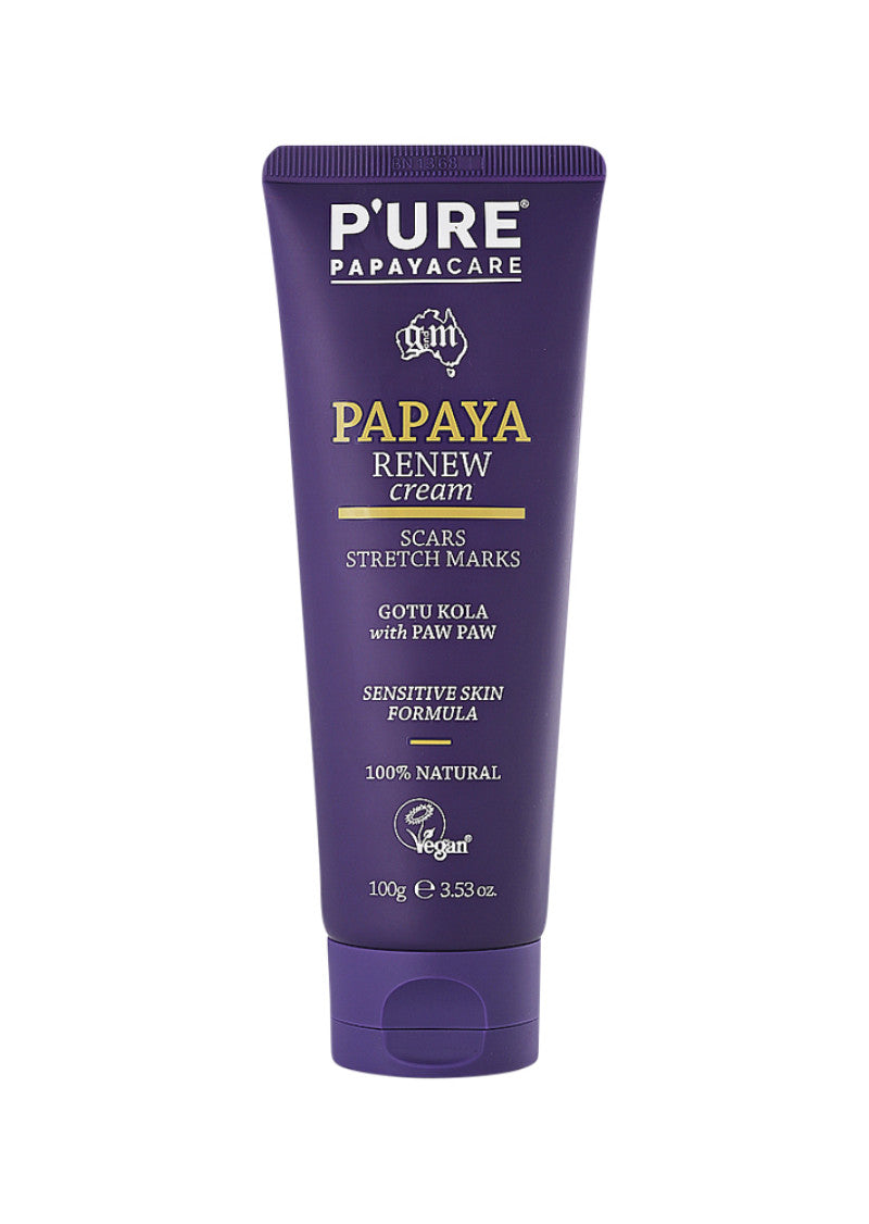 P'URE Papayacare Papaya Renew Cream 100g – AustralianHealthFoods.com