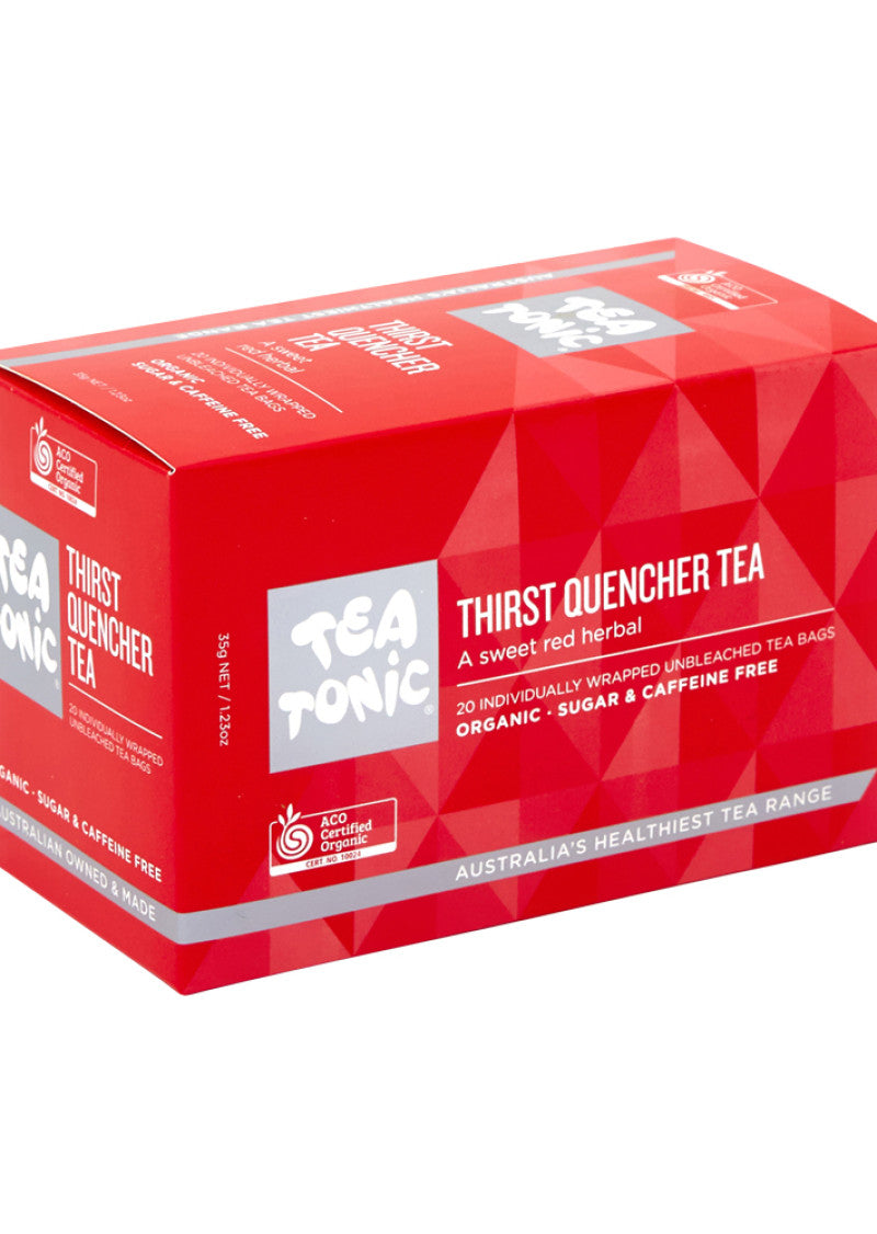 Tea Tonic Organic Thirst Quencher Tea x 20 Tea Bags ...