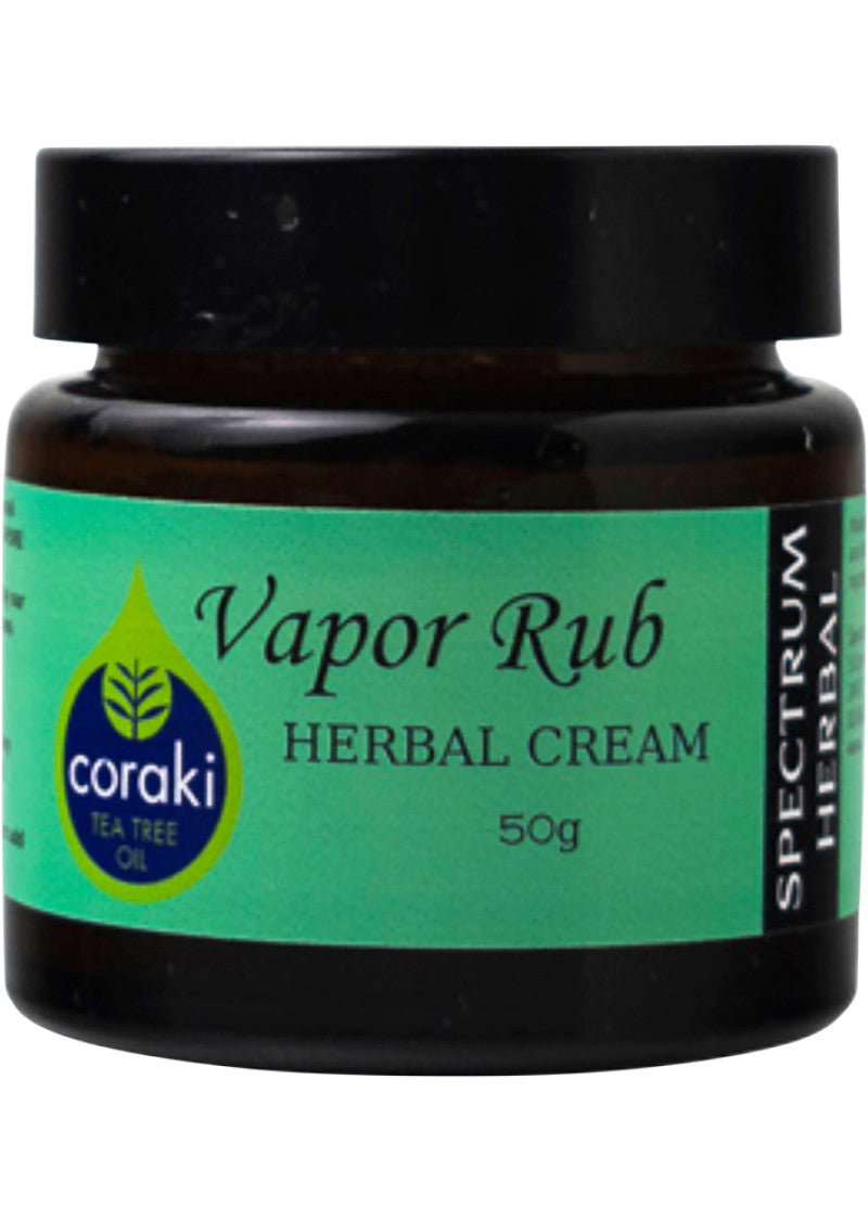 Spectrum Herbal Cream Vapor Rub 50g – AustralianHealthFoods.com
