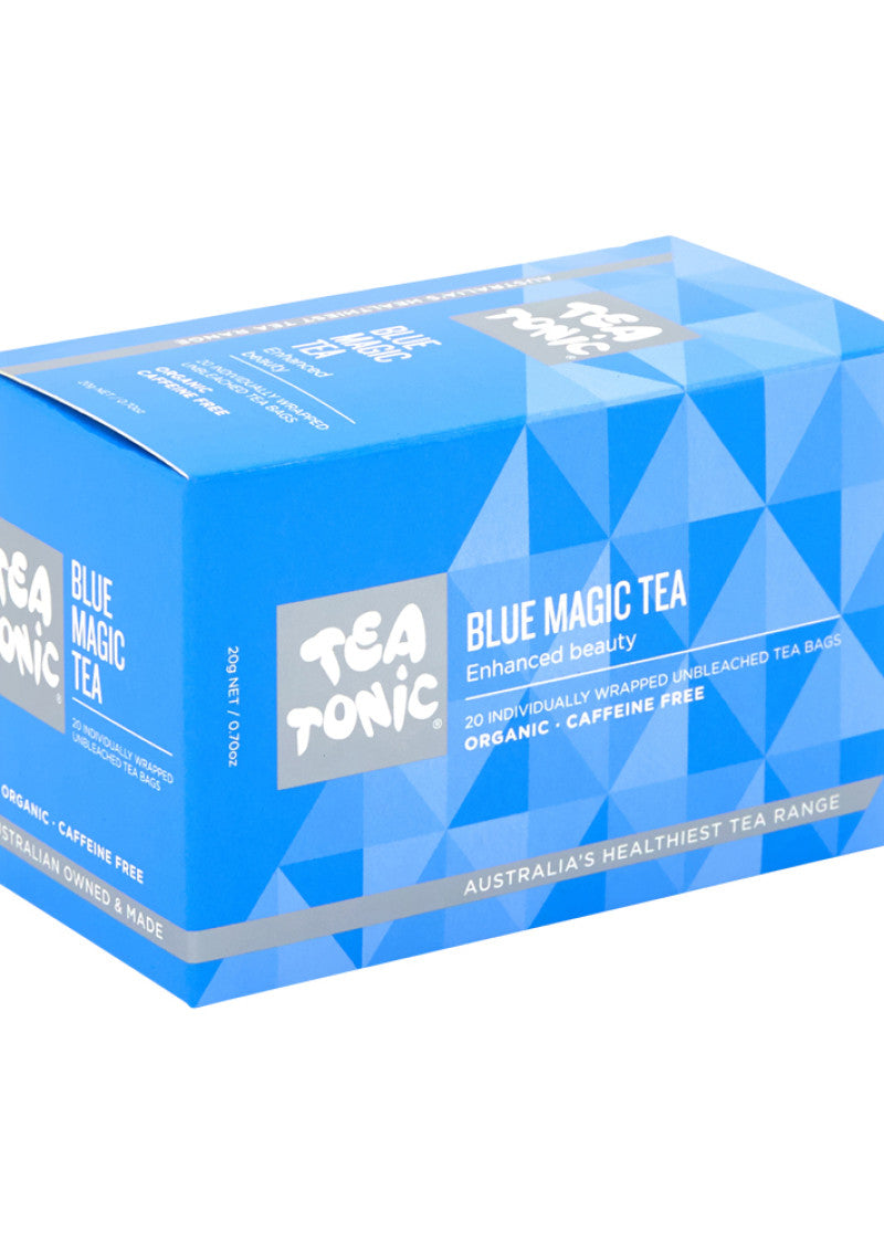Tea Tonic Organic Blue Magic Tea x 20 Tea Bags – AustralianHealthFoods.com