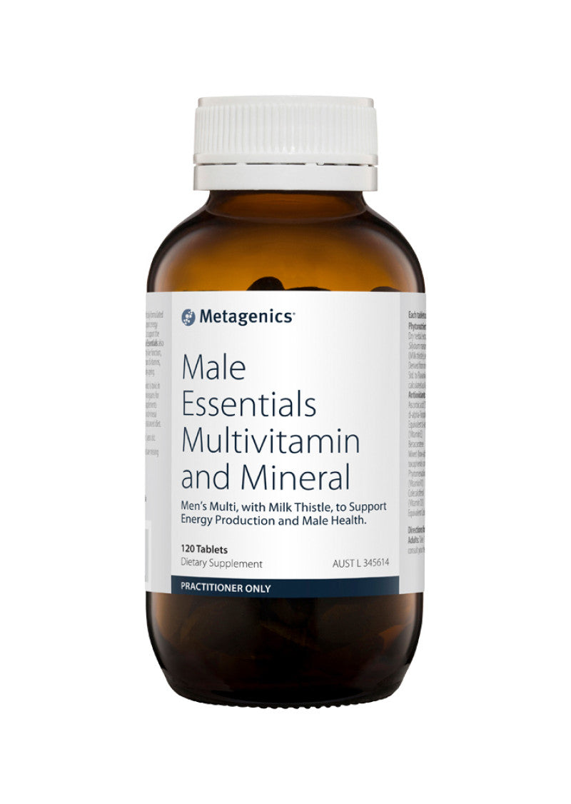 Metagenics Male Essentials Multivitamin and Mineral 120t ...