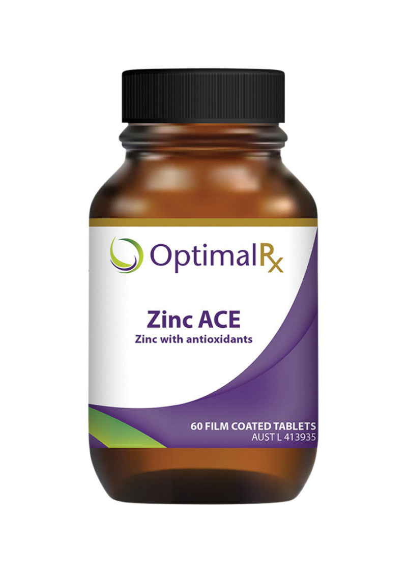 Optimalrx Zinc Ace 60t – AustralianHealthFoods.com